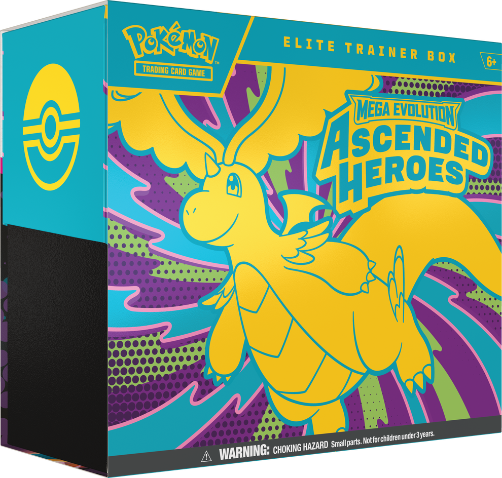 Pokémon TCG: Mega Evolution — Ascended Heroes Elite Trainer Box ...